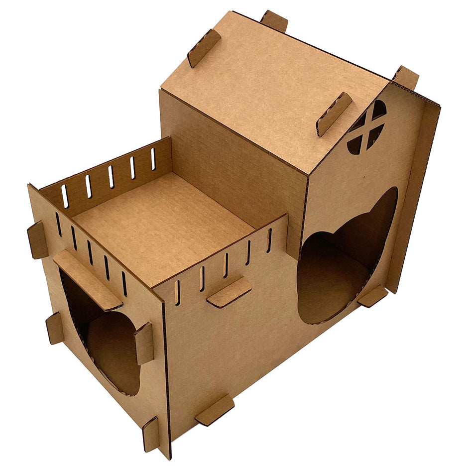 Shop Cardboard Cat Houses | Free Shipping – Cardboard Cat Homes