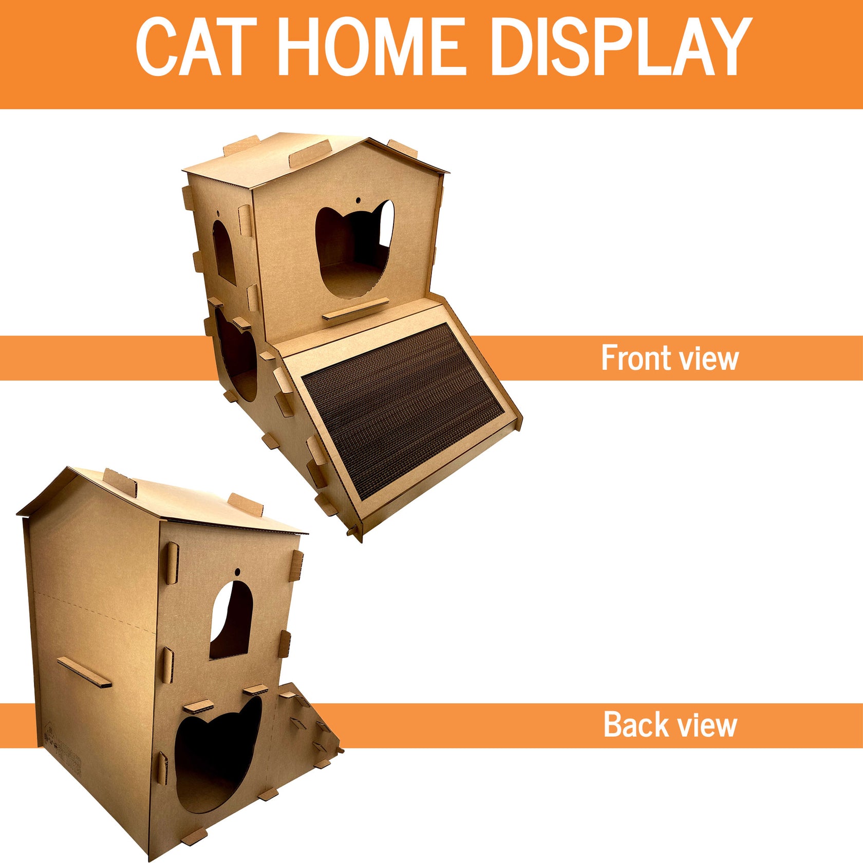 Cat Mansion | Cardboard Cat Homes